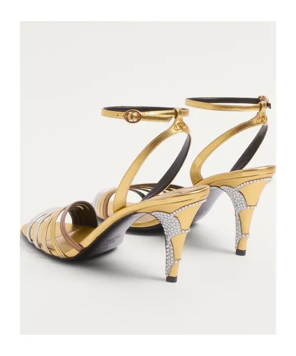 Valentino Garavani Embellished Ankle-strap Sandals