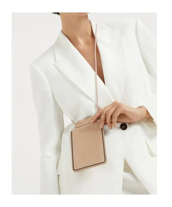 Brunello Cucinelli Shoulder Passport Holder