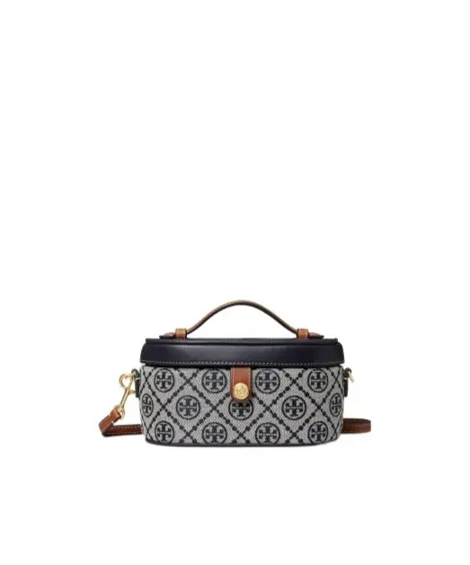 Tory Burch T Monogram Vanity Case - Navy