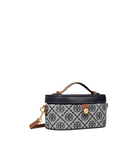 Tory Burch T Monogram Vanity Case - Navy