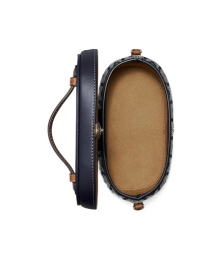 Tory Burch T Monogram Vanity Case - Navy