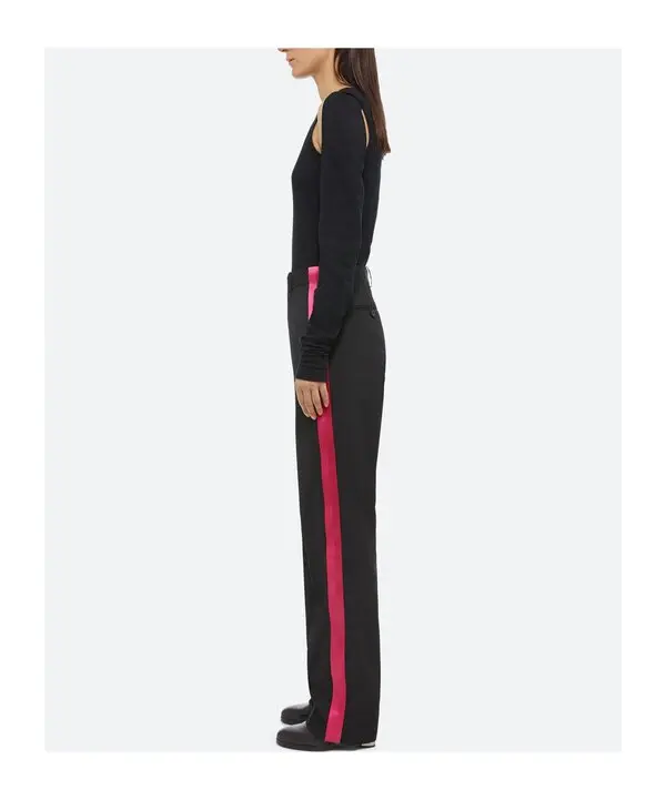 Helmut Lang Cut Out Knitted Jumper - Black