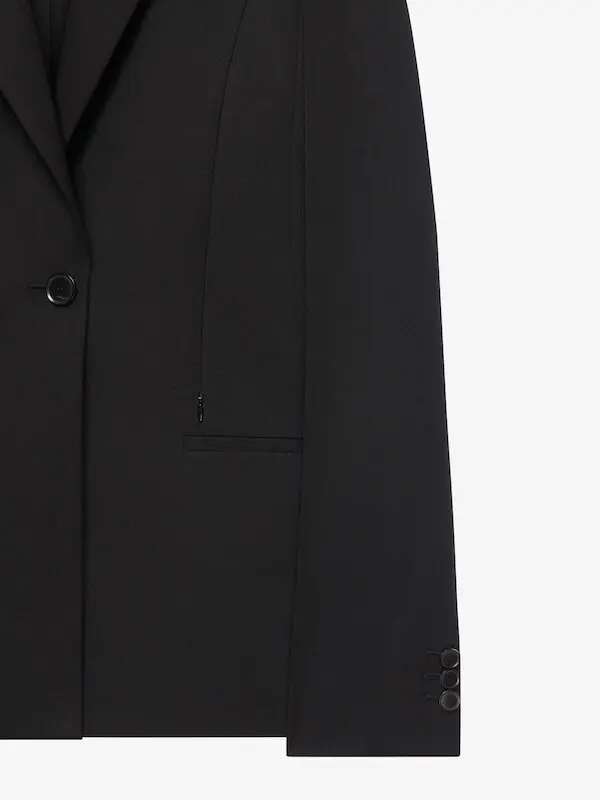 Givenchy Single-breasted Cape Jacket