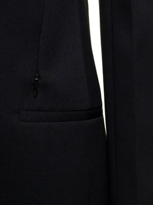 Givenchy Single-breasted Cape Jacket