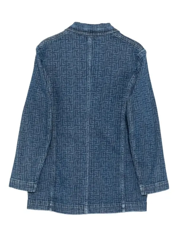 Balmain Long Sleeve Double-breasted Jacket