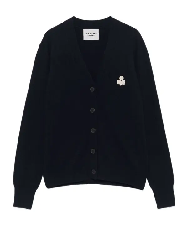 Isabel Marant Étoile Karina V-neck Cardigan - Black