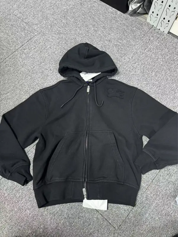 Burberry Long Sleeve Hooded Sweatshirt