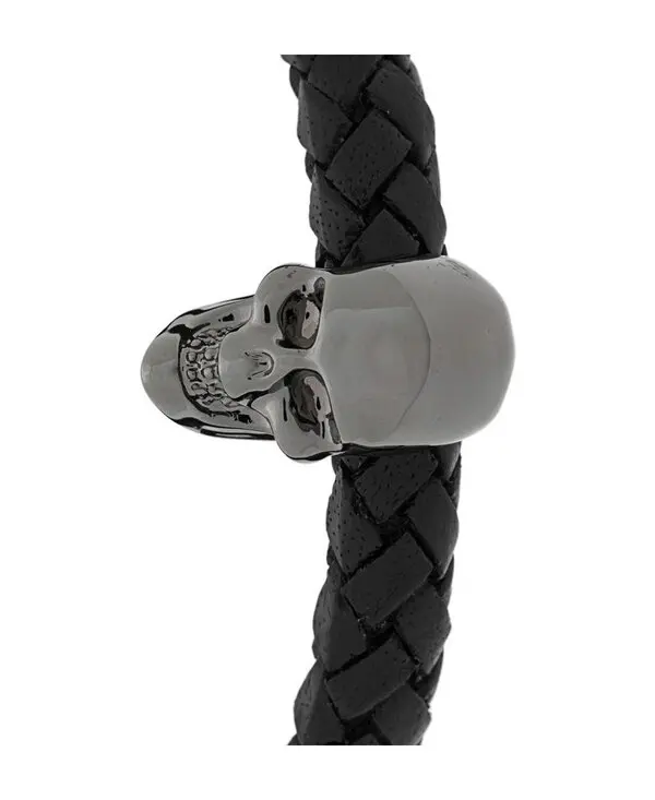 Alexander McQueen Skull Woven Bracelet