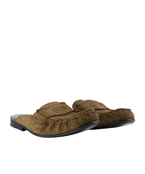 Marni Fringed Moccasin Mules