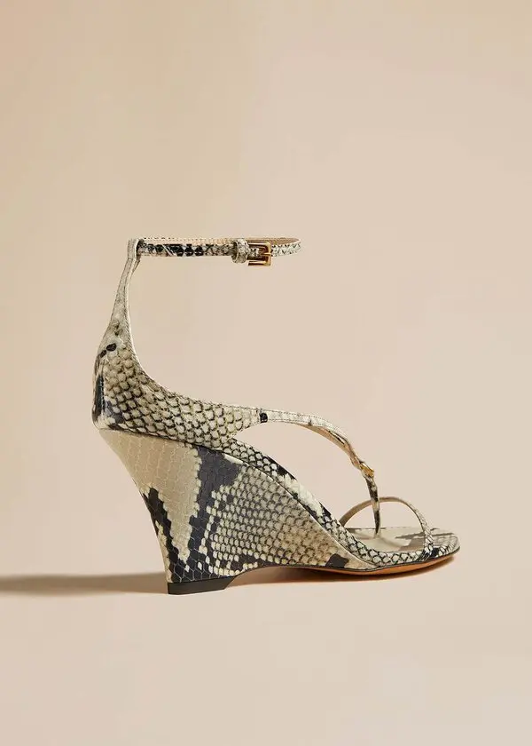 Khaite Marion 75mm Sandals - Nude