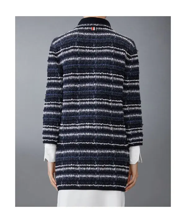 Thom Browne Bouclé Construction Tweed Jacket