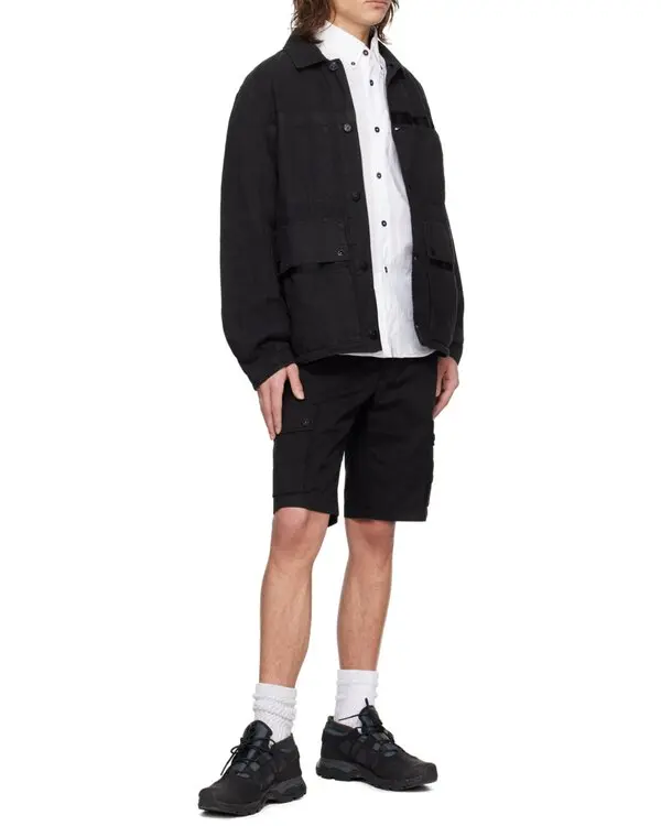 Stone Island Buttoned Collared Jacket