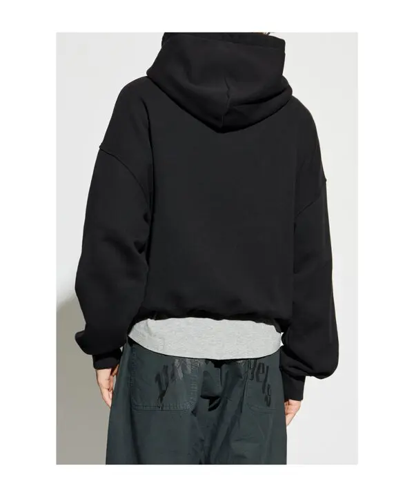 Palm Angels Snake Zip Box Hoodie