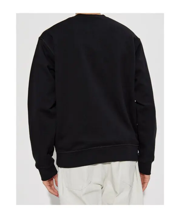 Dsquared2 Velvet Logo Crewneck Sweatshirt