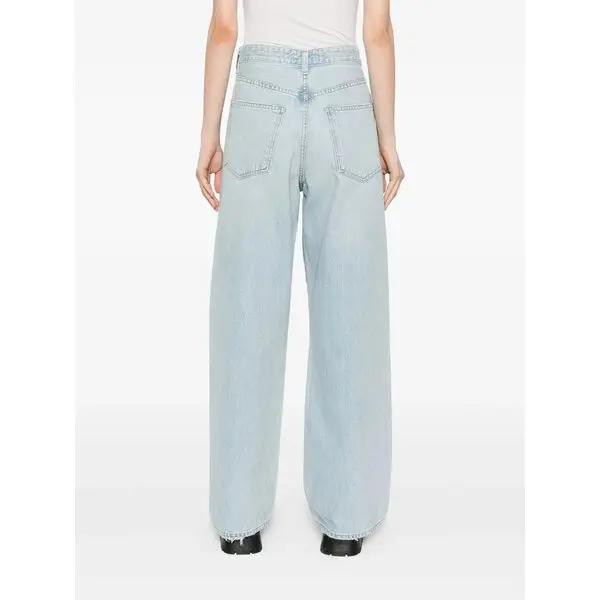 AGOLDE Cotton Jeans - White