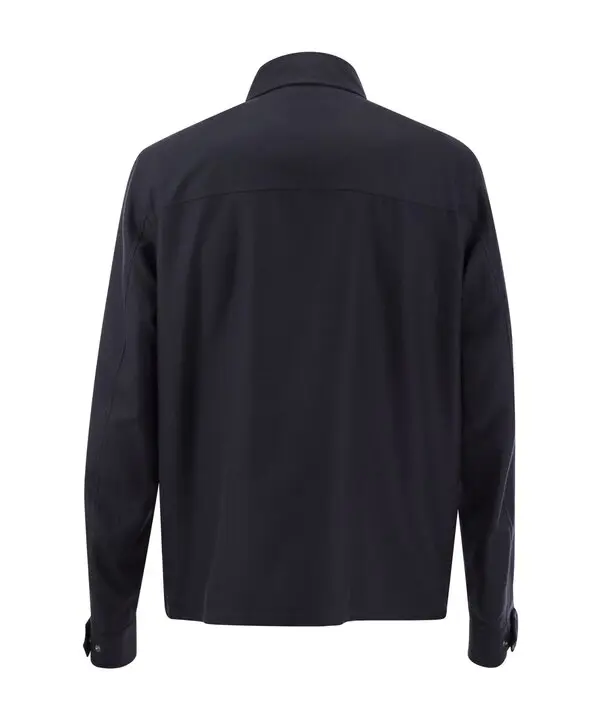Herno Rain Long-sleeved Shirt - Black