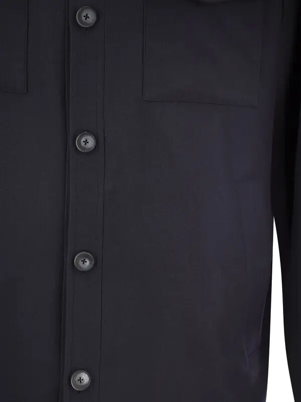 Herno Rain Long-sleeved Shirt - Black