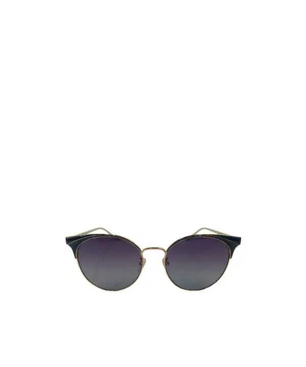 Gucci Gradient Logo Detail Sunglasses - Black