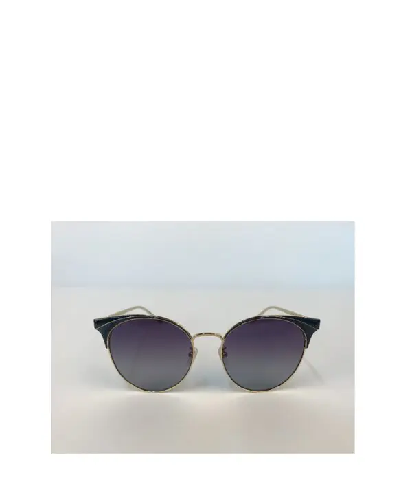 Gucci Gradient Logo Detail Sunglasses - Black