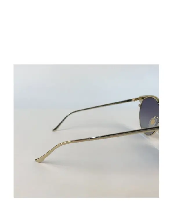 Gucci Gradient Logo Detail Sunglasses - Black