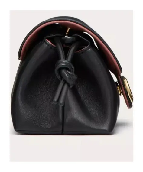 Valentino Garavani Vlogo Plaque Foldover Shoulder Bag