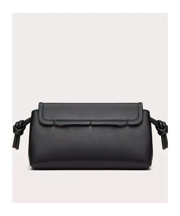 Valentino Garavani Vlogo Plaque Foldover Shoulder Bag