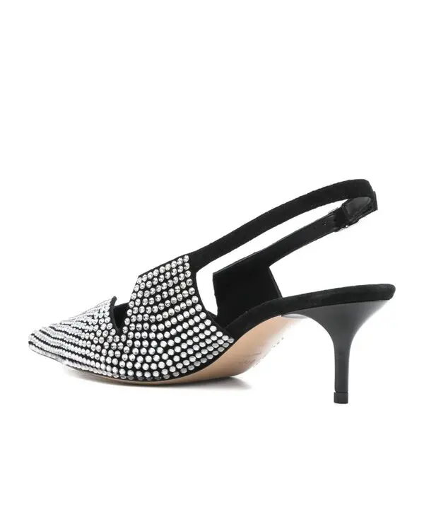 Coperni Pointed High Heel Embellished Sandals