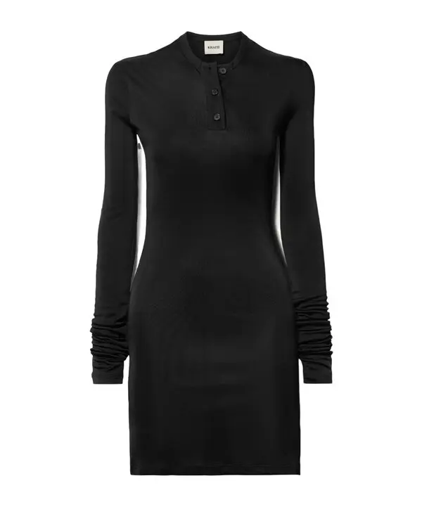 Khaite Long-sleeved Button T-shirt
