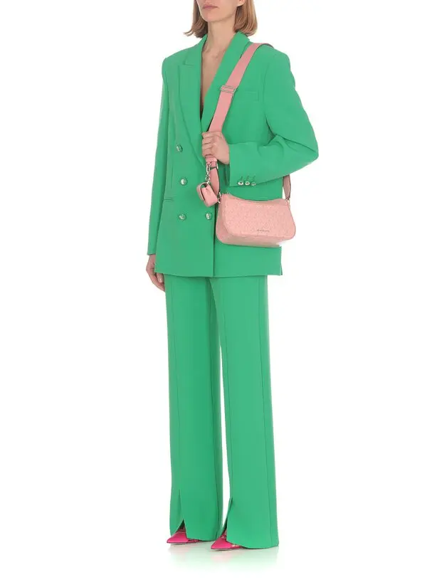 Michael Kors Jet Set Monogram Crossbody Bag