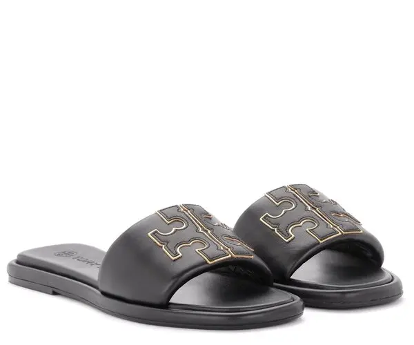 Tory Burch Double T Sport Slides