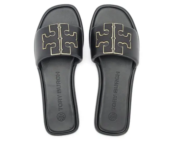 Tory Burch Double T Sport Slides