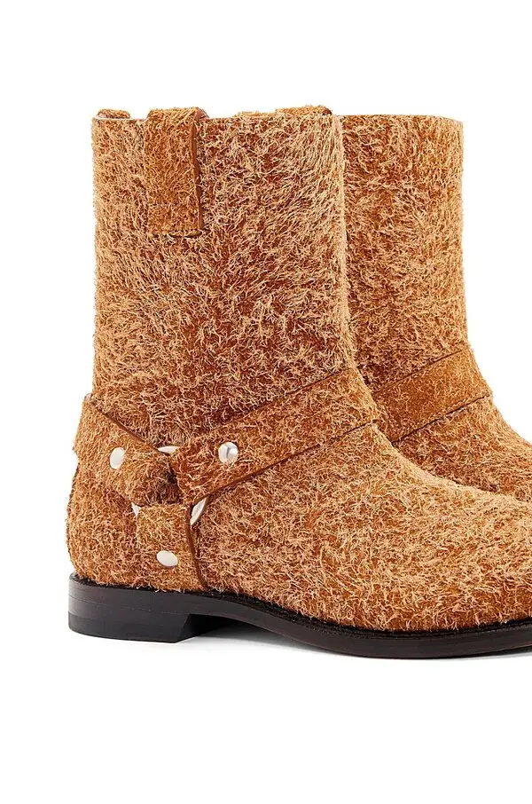 Loewe Campo Biker Ankle Boots