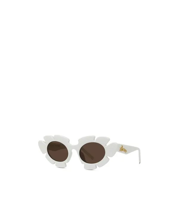 Loewe Logo Sunglasses - White