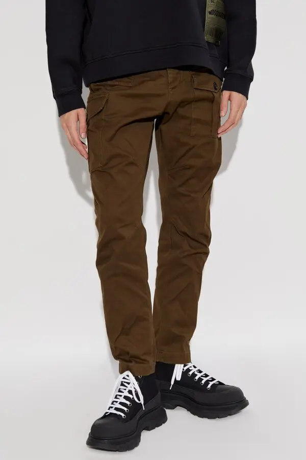 Dsquared2 Cargo Pants With Multiple Pockets