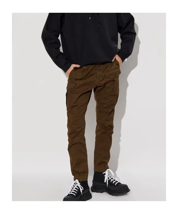 Dsquared2 Cargo Pants With Multiple Pockets
