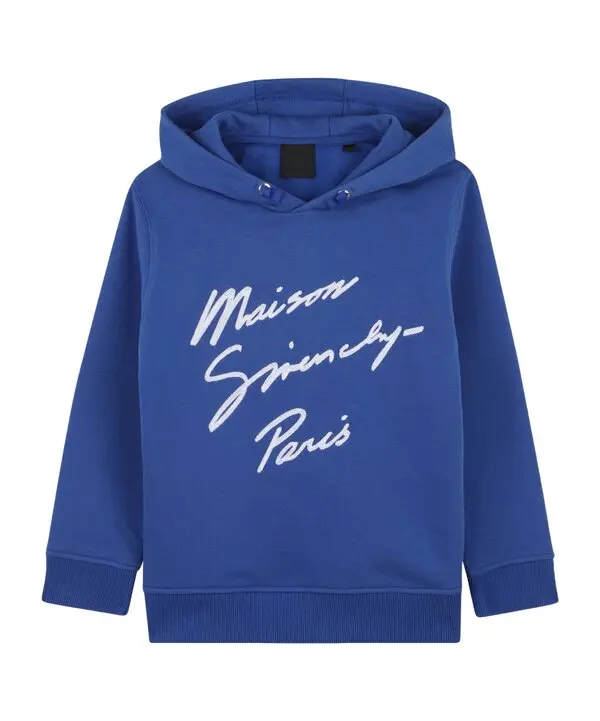 Givenchy Printed Hoodie - Blue