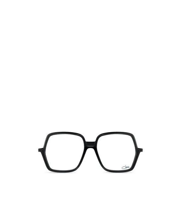 Cazal Geometric Frame Eyeglasses - Black Gold
