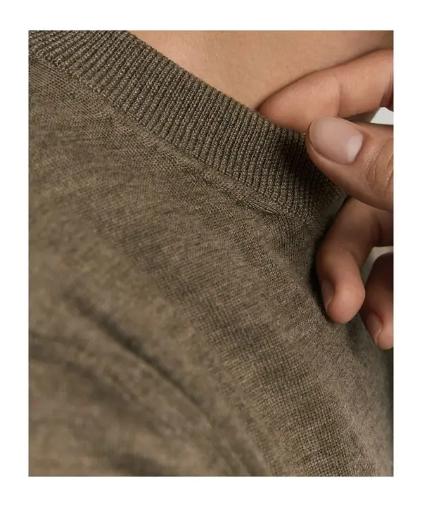 Dior Cd Icon Round Neck Sweater - Brown