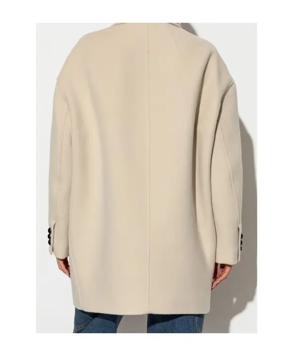 Isabel Marant Étoile Single-breasted Coat - Cream