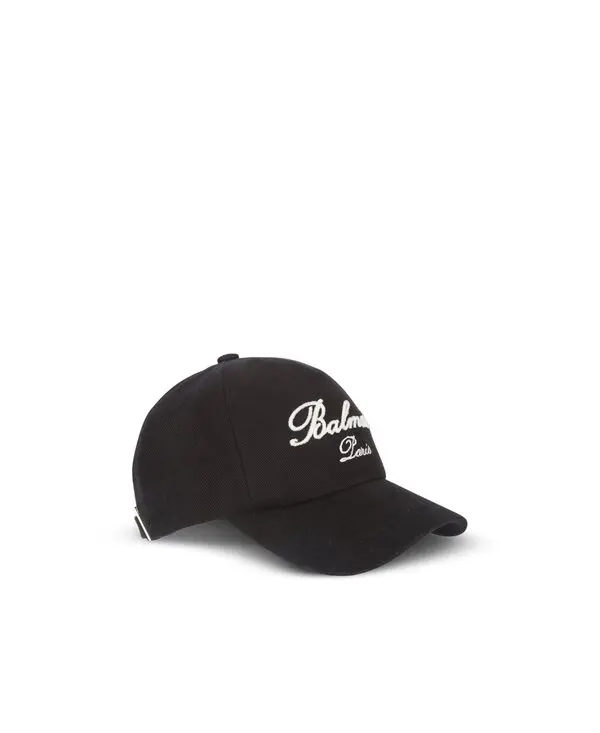 Balmain Logo Signature Baseball Cap