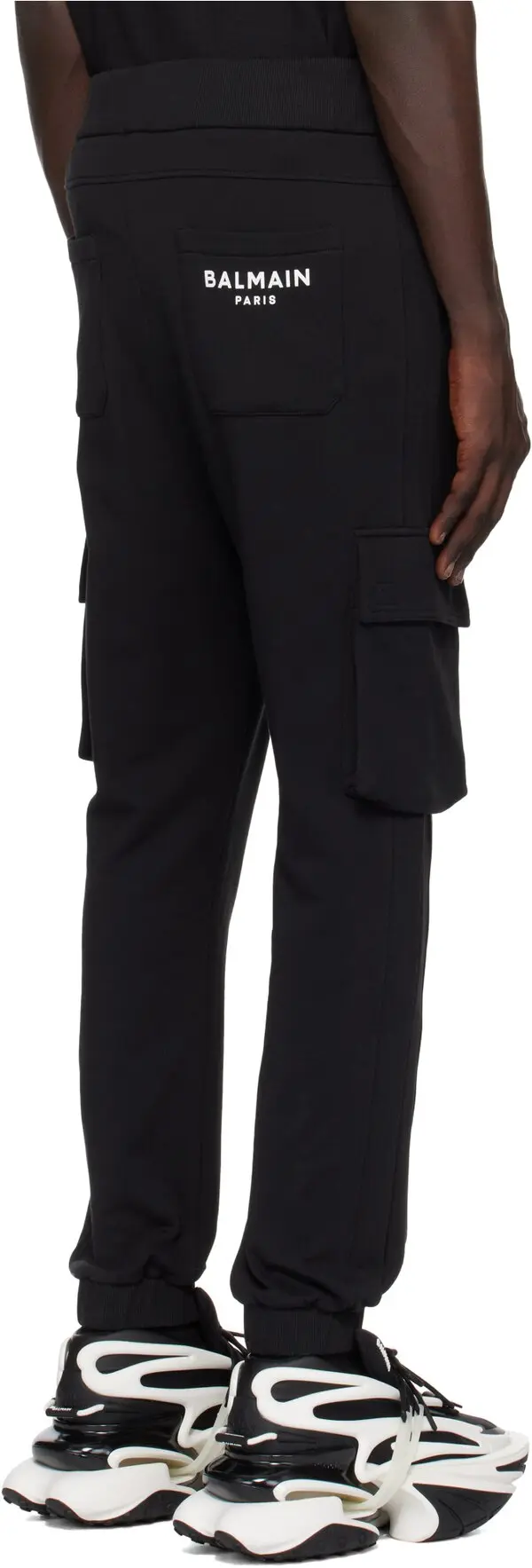 Balmain Cargo Trousers - Black