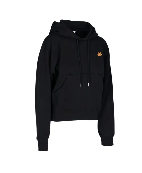 Kenzo Tiger Crest Embroidered Drawstring Hoodie