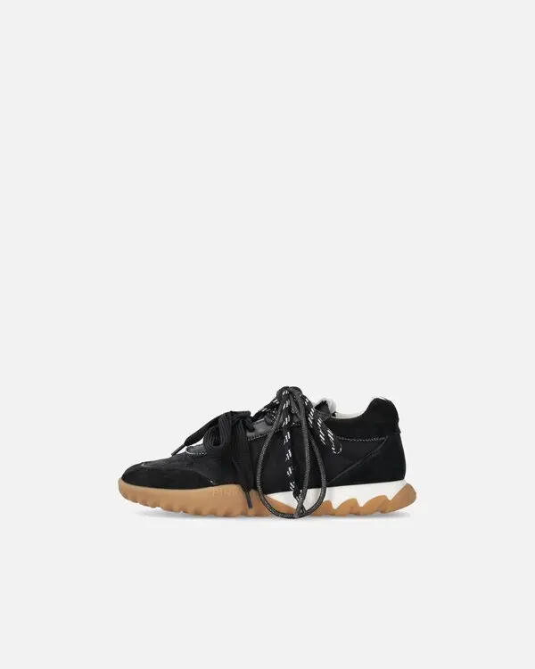 Pinko Gea Lace-up Sneakers - Black