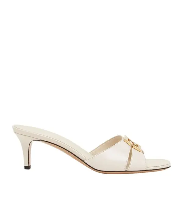 Fendi Ff Logo Plaque Sandals