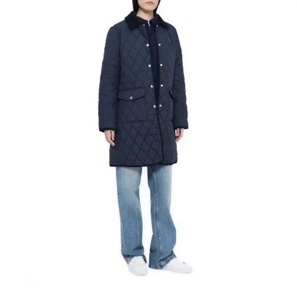 Polo Ralph Lauren Quilted Buttoned Coat