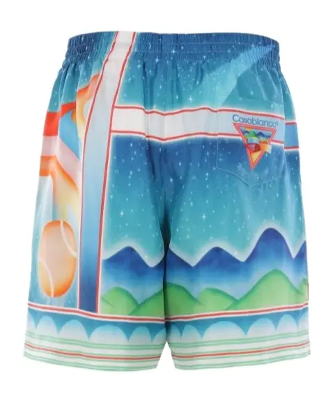 Casablanca Galaxy Court Shorts