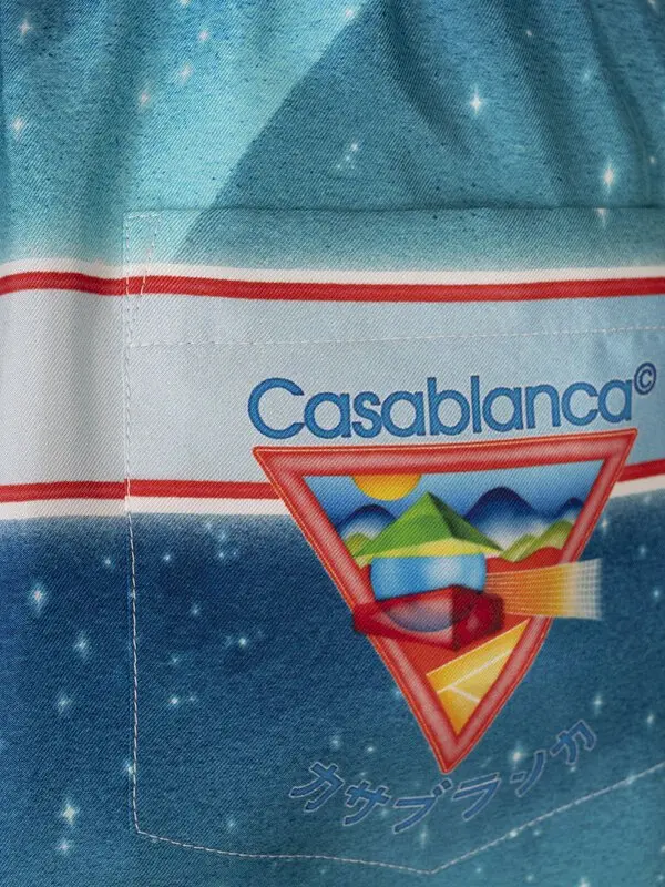 Casablanca Galaxy Court Shorts