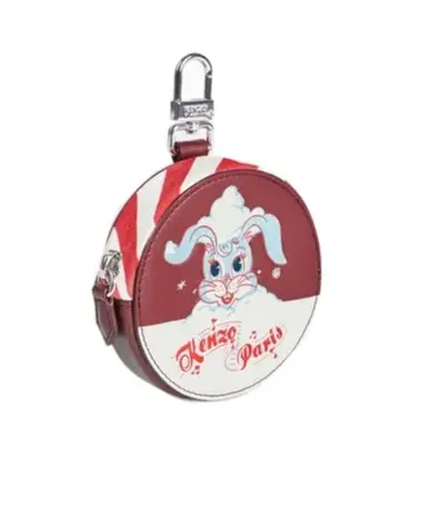 Kenzo Zip-up Rabbit Wallet - Red