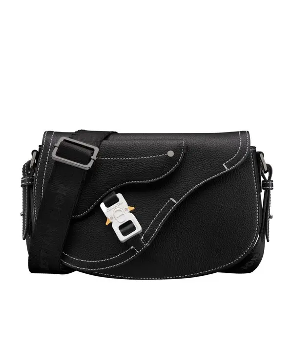 Dior Saddle Messenger Bag - Black