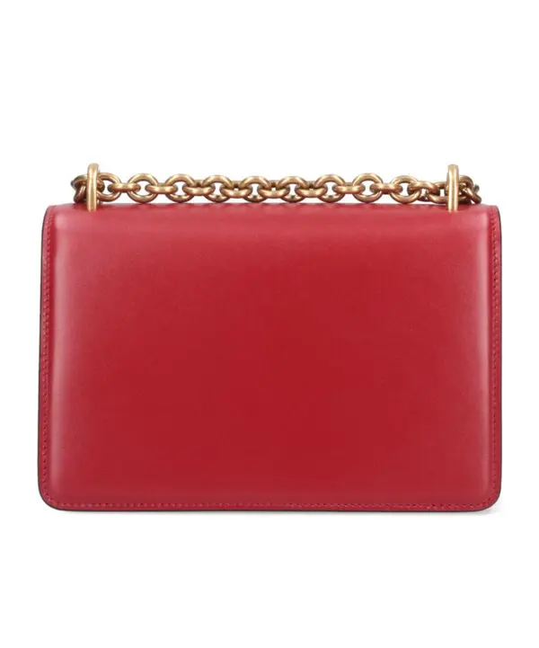 Valentino Garavani Vlogo Chain Shoulder Bag - Red